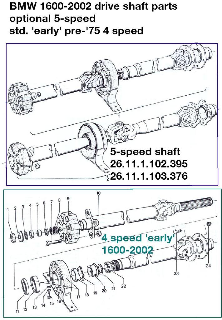 lets talk driveshaft alignment |﻿ BMW 2002 and other '02