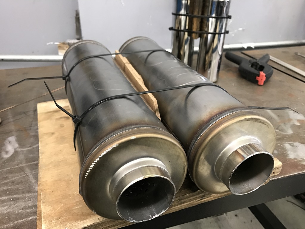 Build full dual exhaust system from the headers to tail pipes - The ...