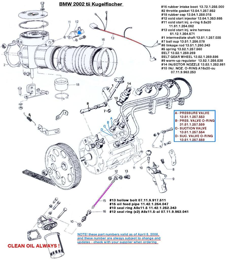 Bmw 2002 Tii Parts