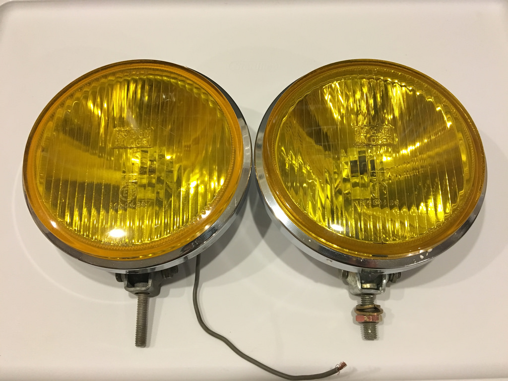 Marchal 640, Yellow Bosch E1 and E4 Halogen Fog Lams |﻿ Miscellaneous