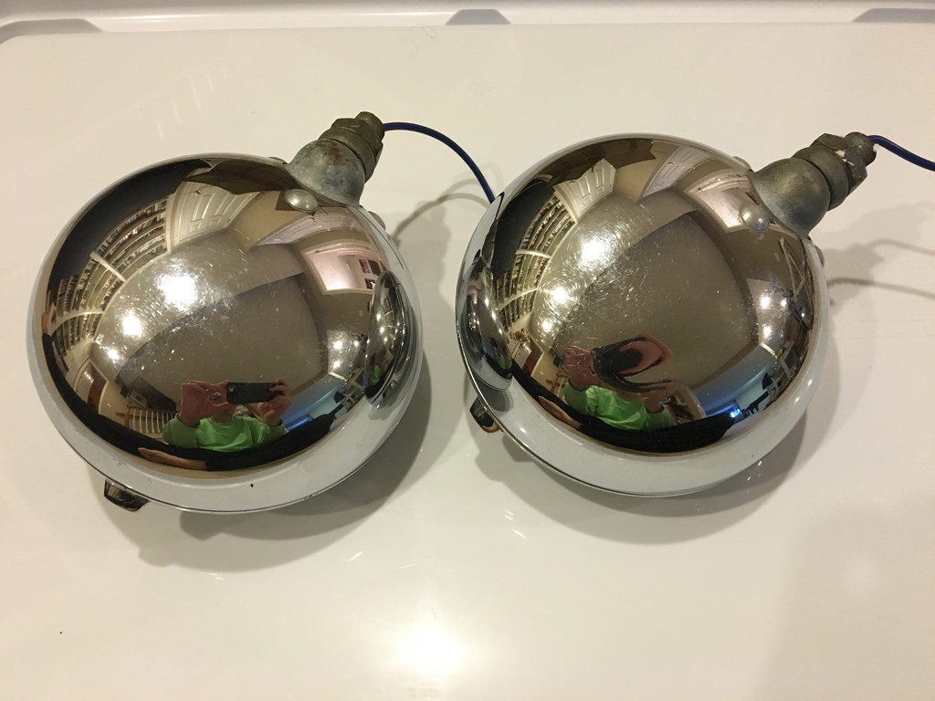 Marchal 640, Yellow Bosch E1 and E4 Halogen Fog Lams |﻿ Miscellaneous