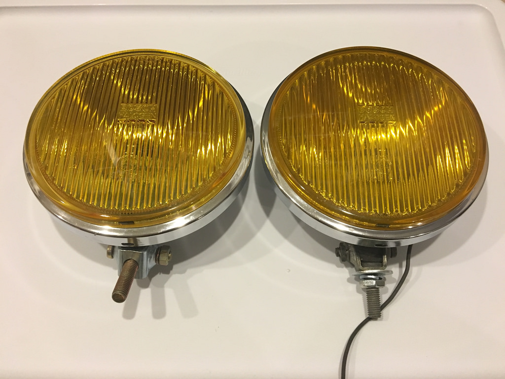 Marchal 640, Yellow Bosch E1 and E4 Halogen Fog Lams - Miscellaneous ...