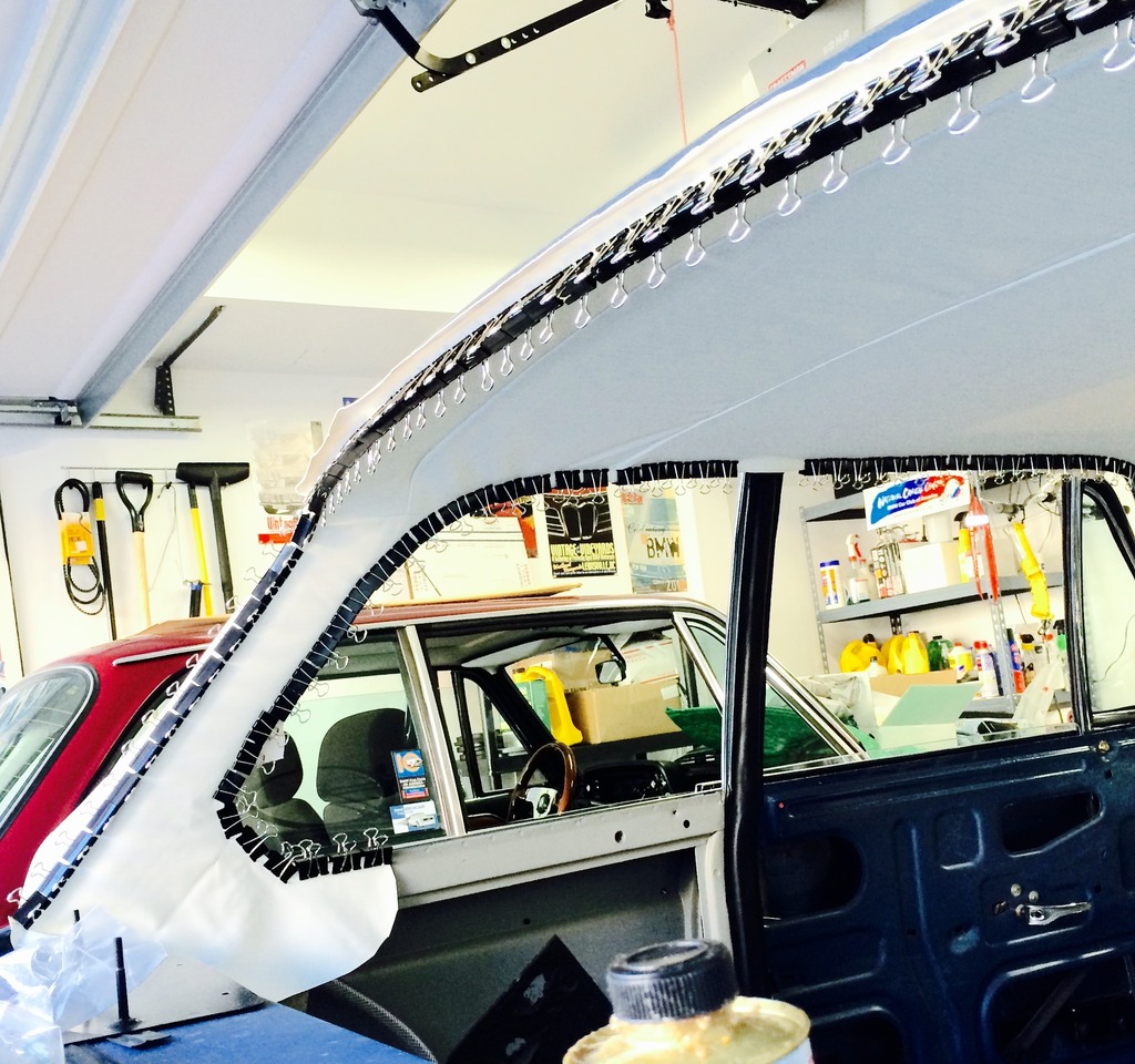 Headliner install help |﻿ BMW 2002 and other '02