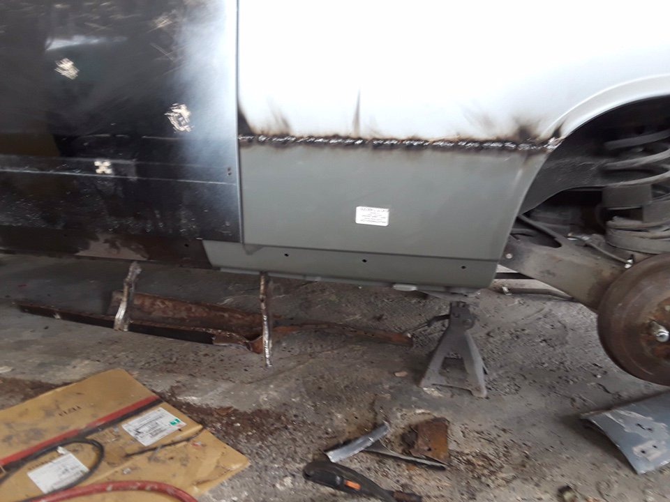 Rocker panel repair |﻿ BMW 2002 and other '02