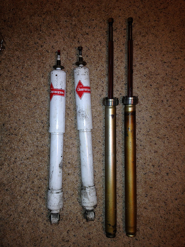 KYB GR-2 Front and KYB Gas Adjust Rear Struts |﻿ Miscellaneous
