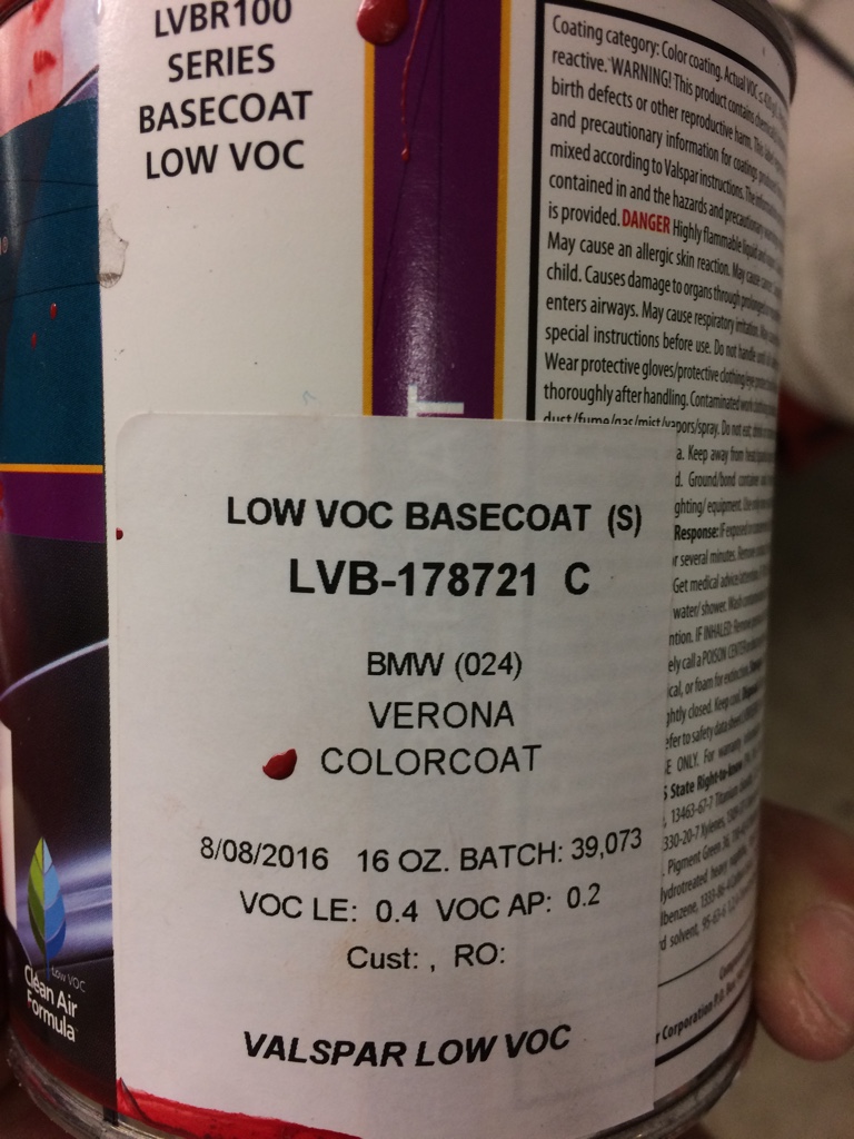 Verona Paint Code |﻿ BMW 2002 and other '02