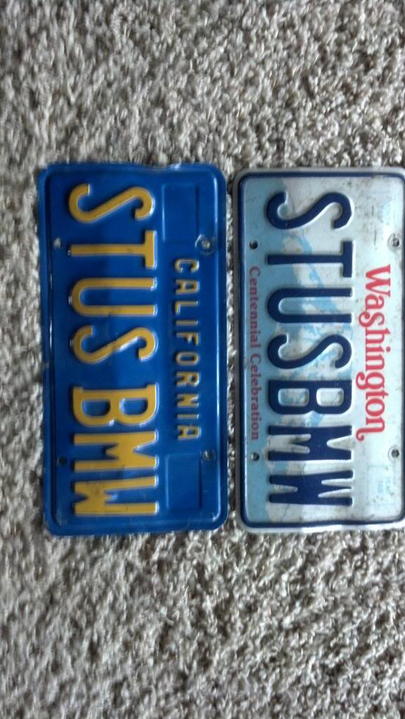 I Got My New Personalized License Plates |﻿ BMW 2002 and other '02