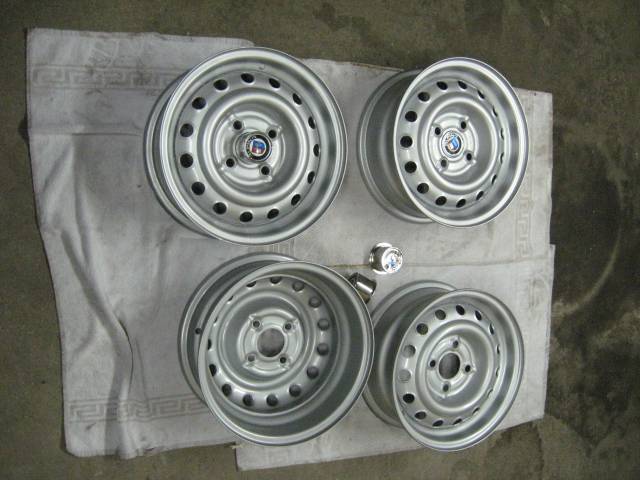 FOUND: Alpina 13 inch Steel Wheels, Borrani wheels |﻿ Parts Wanted