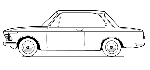 Looking for 2002 line art... |﻿ BMW 2002 and other '02
