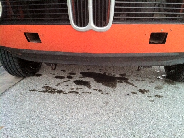 My oil filter exploded today - leaving me stranded |﻿ BMW 2002 and ...