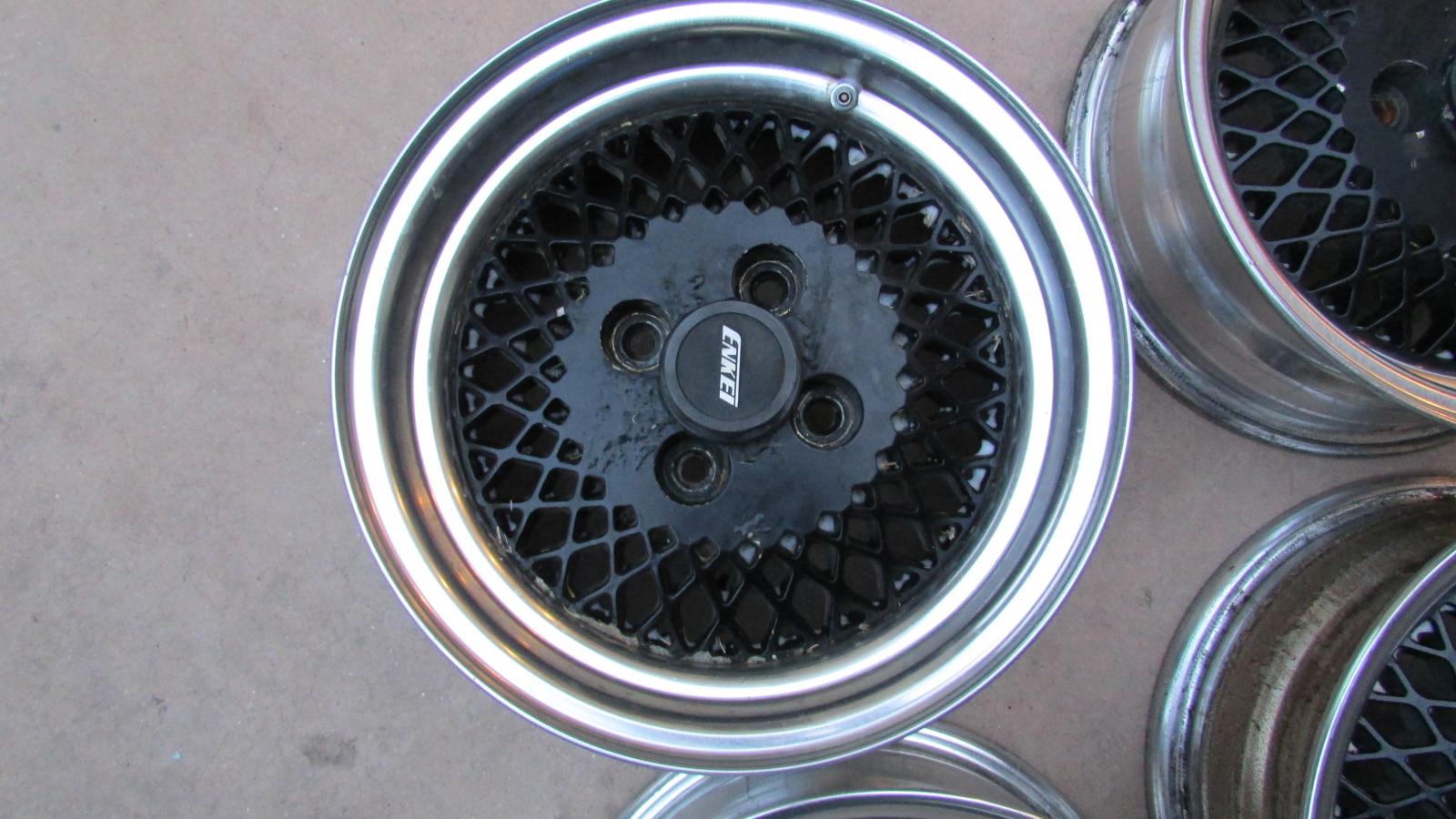 Very Clean ENKI 13x6 wheels with Original Center Caps |﻿ Miscellaneous