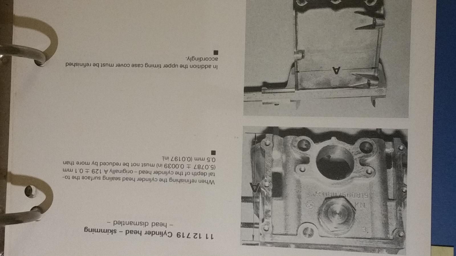 Bmw 2002 tii head dimensions and grinding tolerances |﻿ BMW 2002 and ...