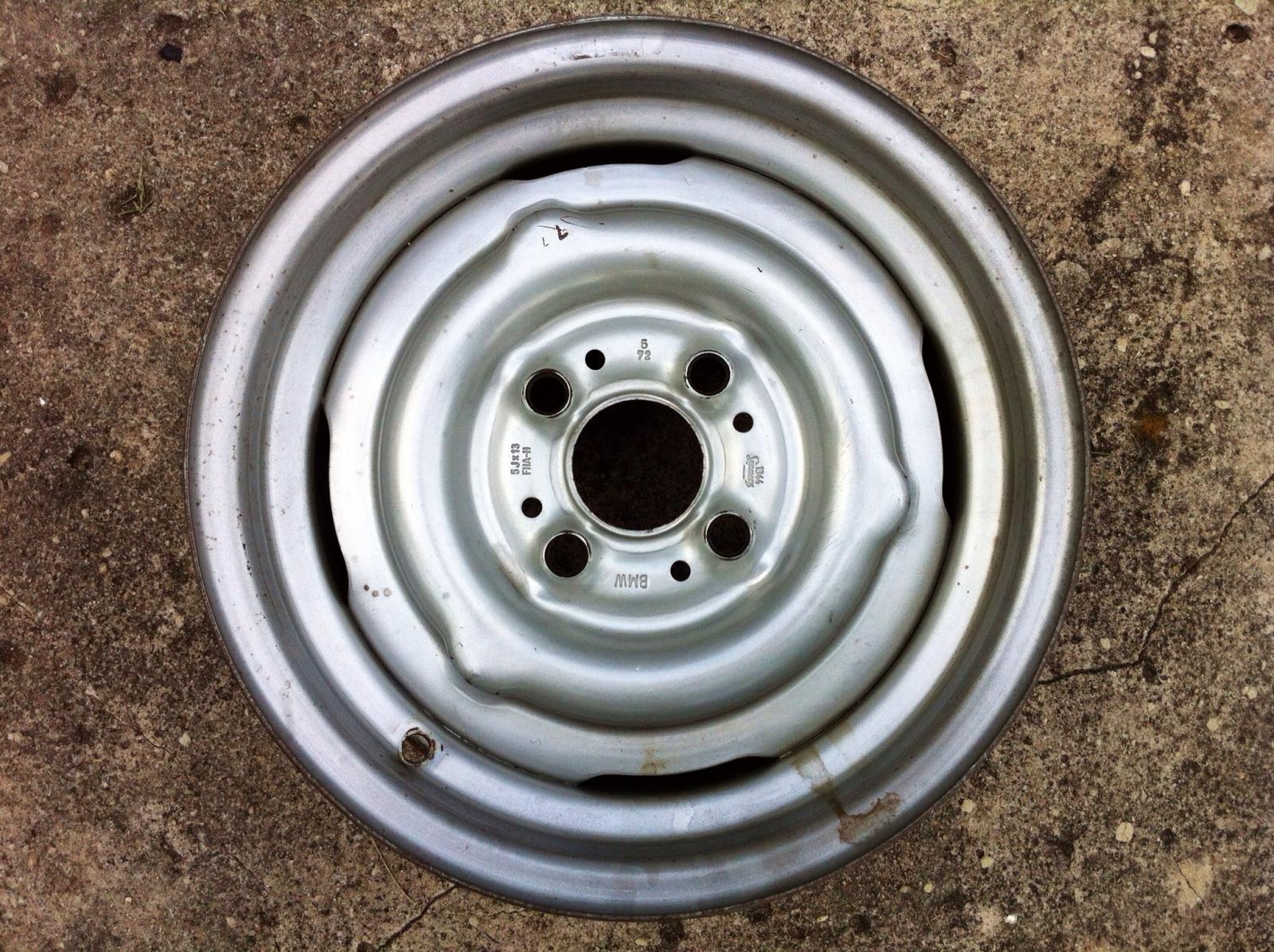 WTB 72-73 tii steel wheels (Sacramento) - BMW 2002 and Neue Klasse ...