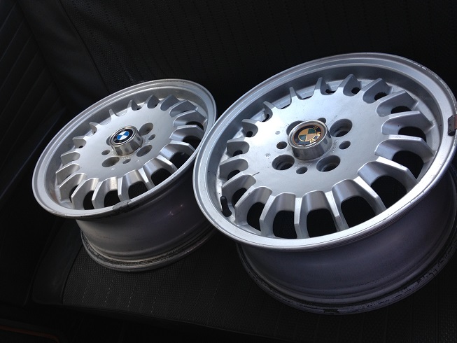 14" set of 4 BMW Bottle cap wheels w/center caps |﻿ Miscellaneous