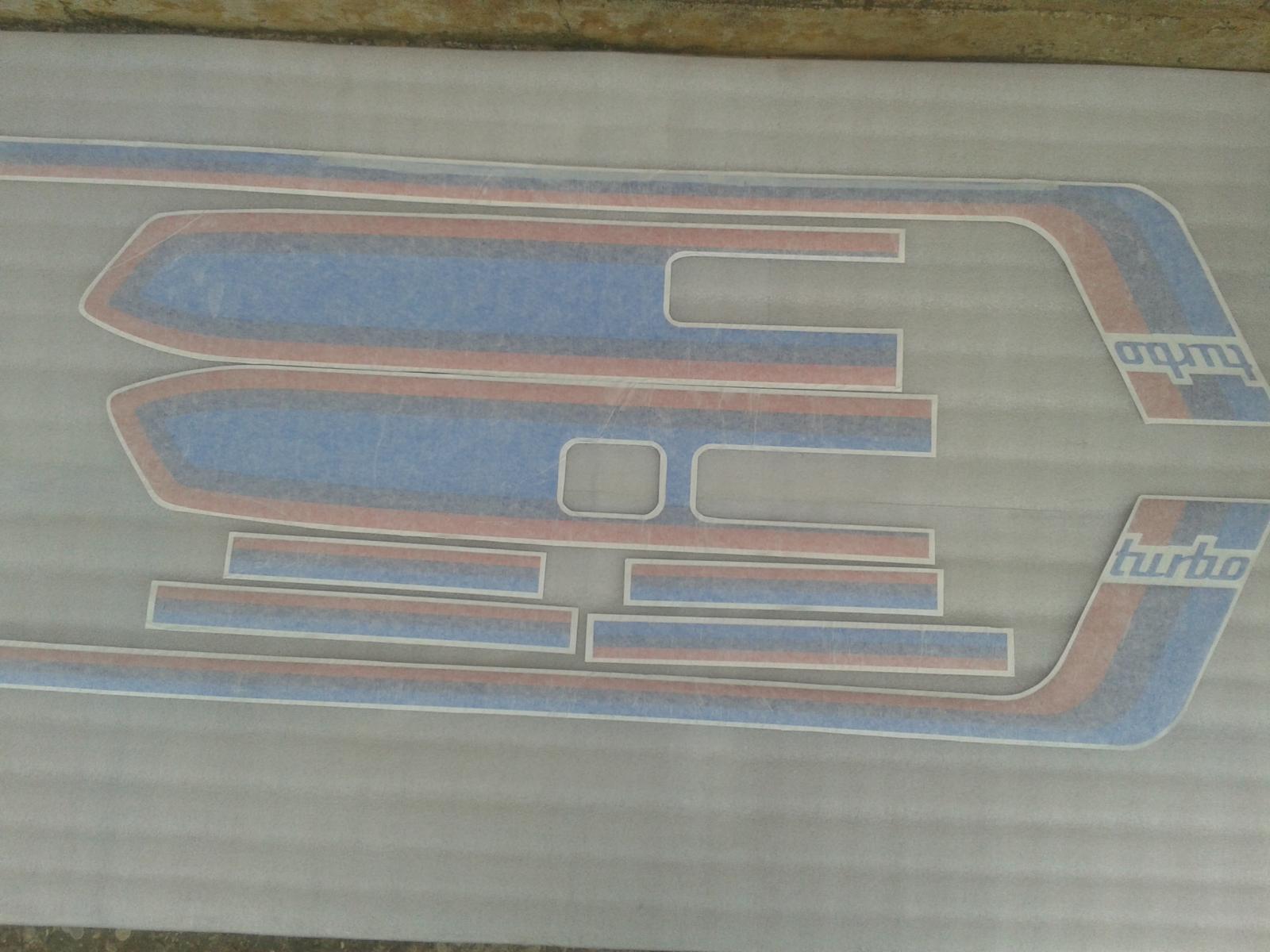 DECAL STICKERS BMW 2002 TURBO e10 Dekorsatz OEM NEW |﻿ Miscellaneous