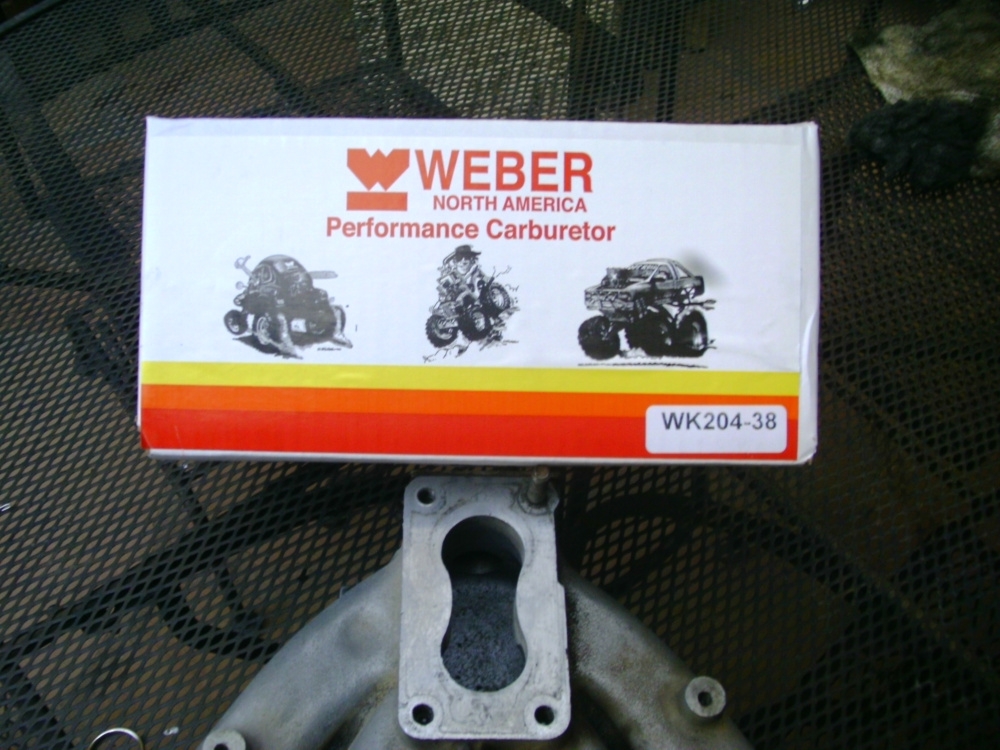 Brand New Weber 38/38 with machined 2002 Intake SOLD |﻿ Miscellaneous