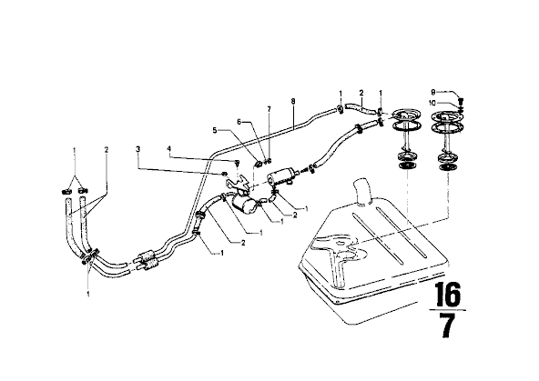 2002tii fuel return hose connection |﻿ BMW 2002 and other '02