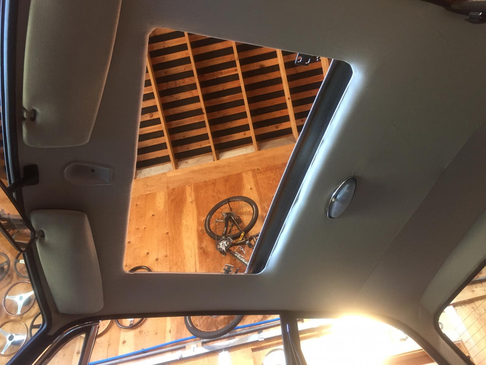 Sunroof Liner install with damaging |﻿ BMW 2002 and other '02