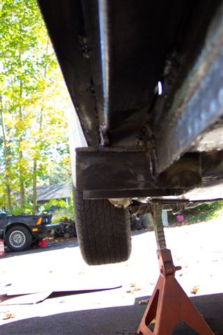 Rocker panel square tubing install |﻿ Project Blogs - Archive