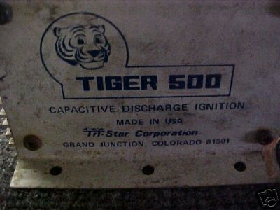 Tiger 500 Capacitive Discharge Ignition? - BMW 2002 and other '02 - 2002FAQ