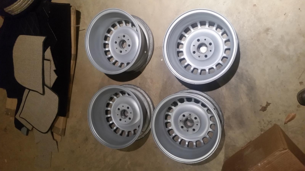 14" Bottle Cap Wheels, set of 4 - BMW 2002 and Neue Klasse Parts For ...