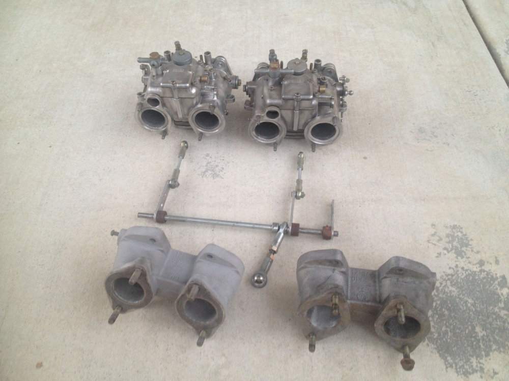 Twin Solex 40mm Side Draft Carbs, Make Offer - Miscellaneous - 2002FAQ