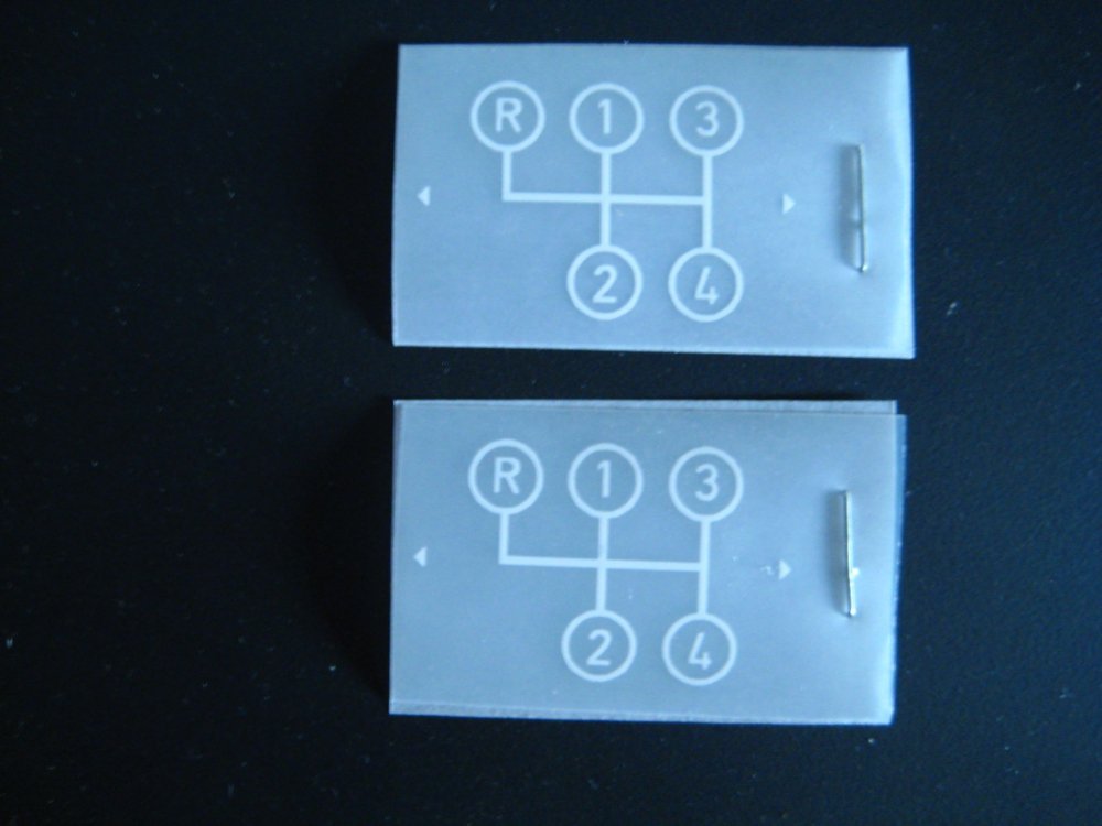 Special 4 speed shift decals ($7 each including shipping ...
