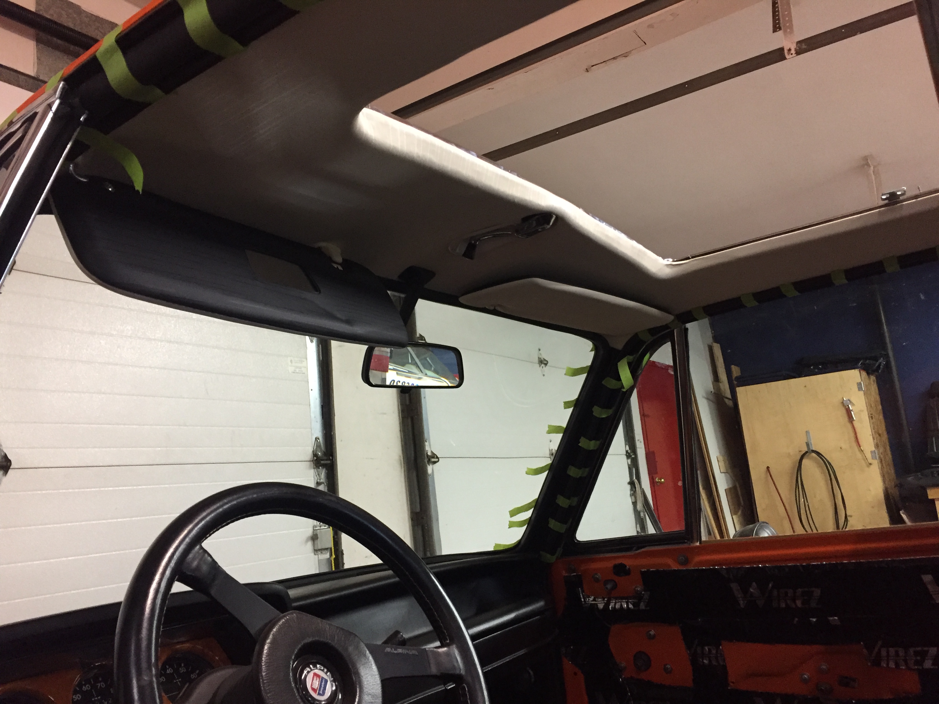 Headliner, custom parcel shelf with 635 CSI seats |﻿ dj2002's Blog