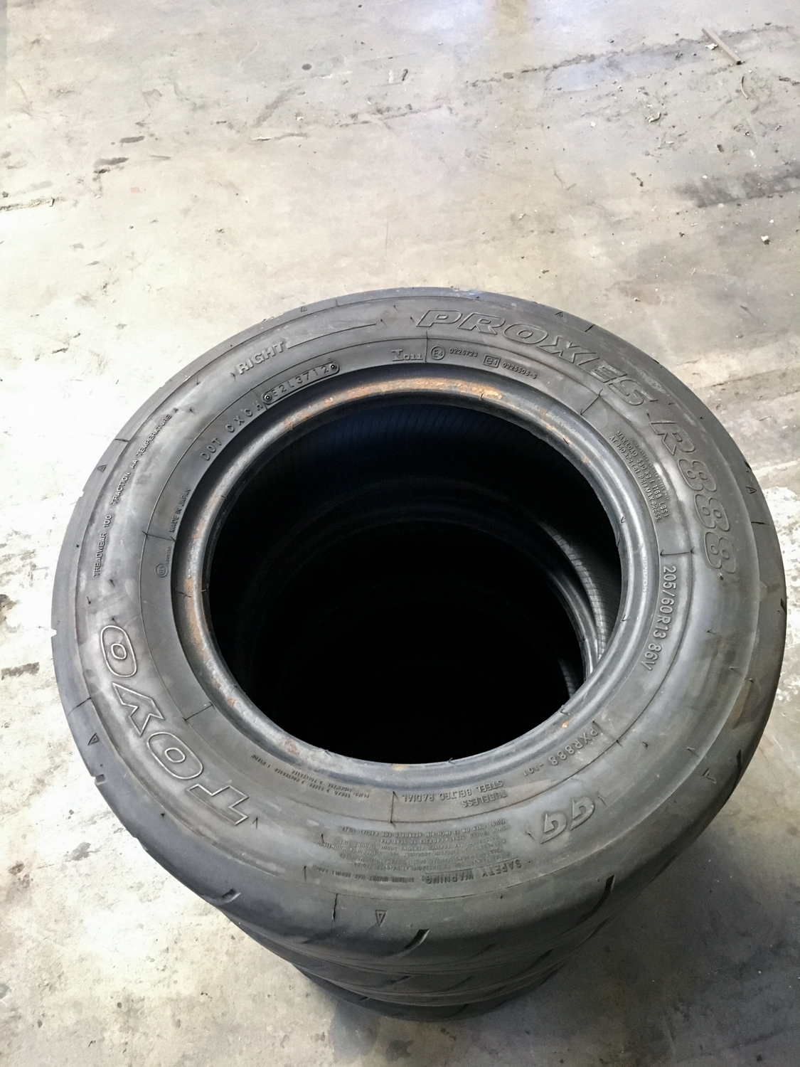 Used (but good) Toyo R888 Tires in 205/60r13 |﻿ Miscellaneous