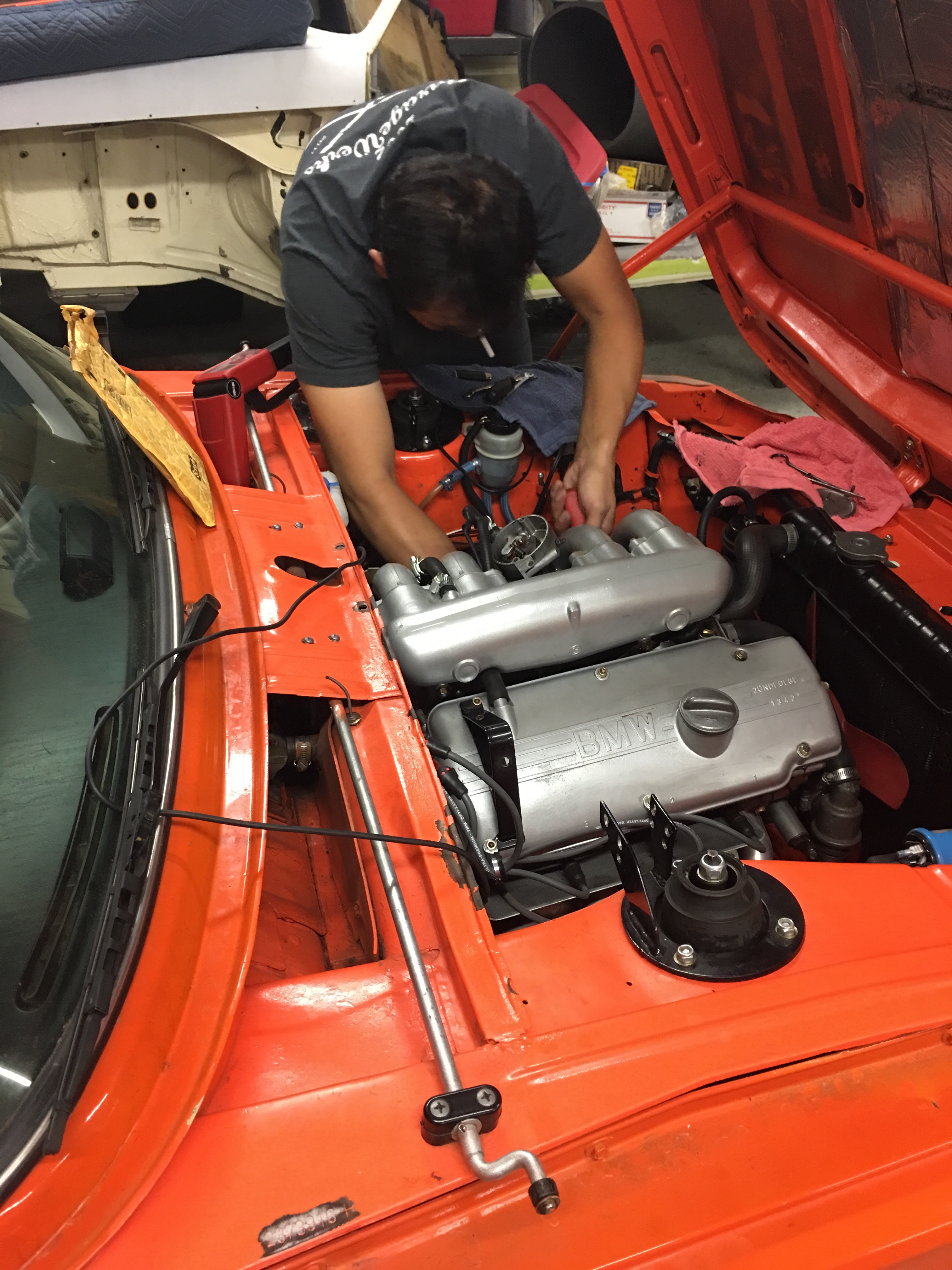 Engine Bay Spray Paint Experience (Inka)? |﻿ BMW 2002 and other '02