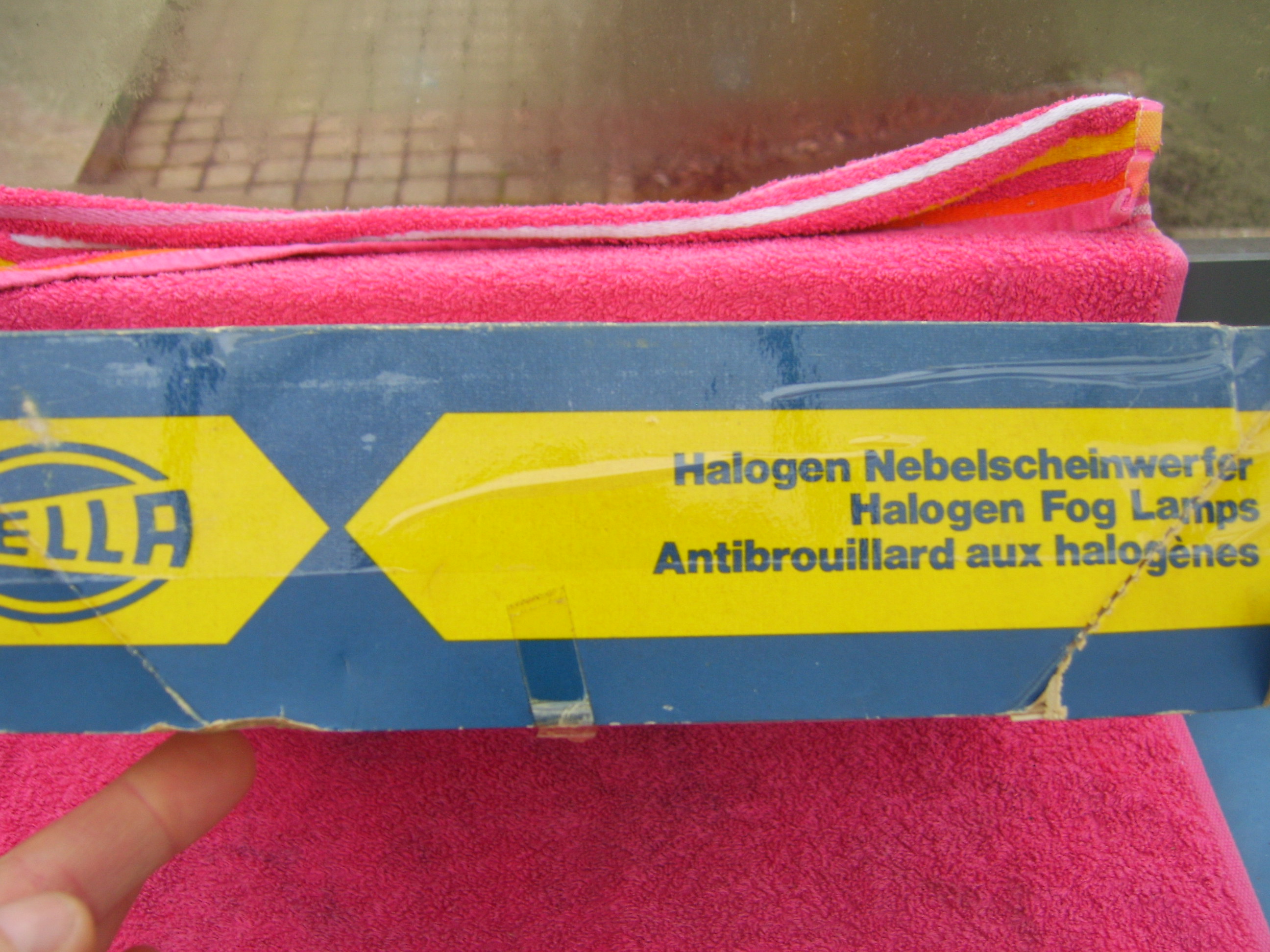 FS: NOS Hella Yellow Fog Lights |﻿ Miscellaneous