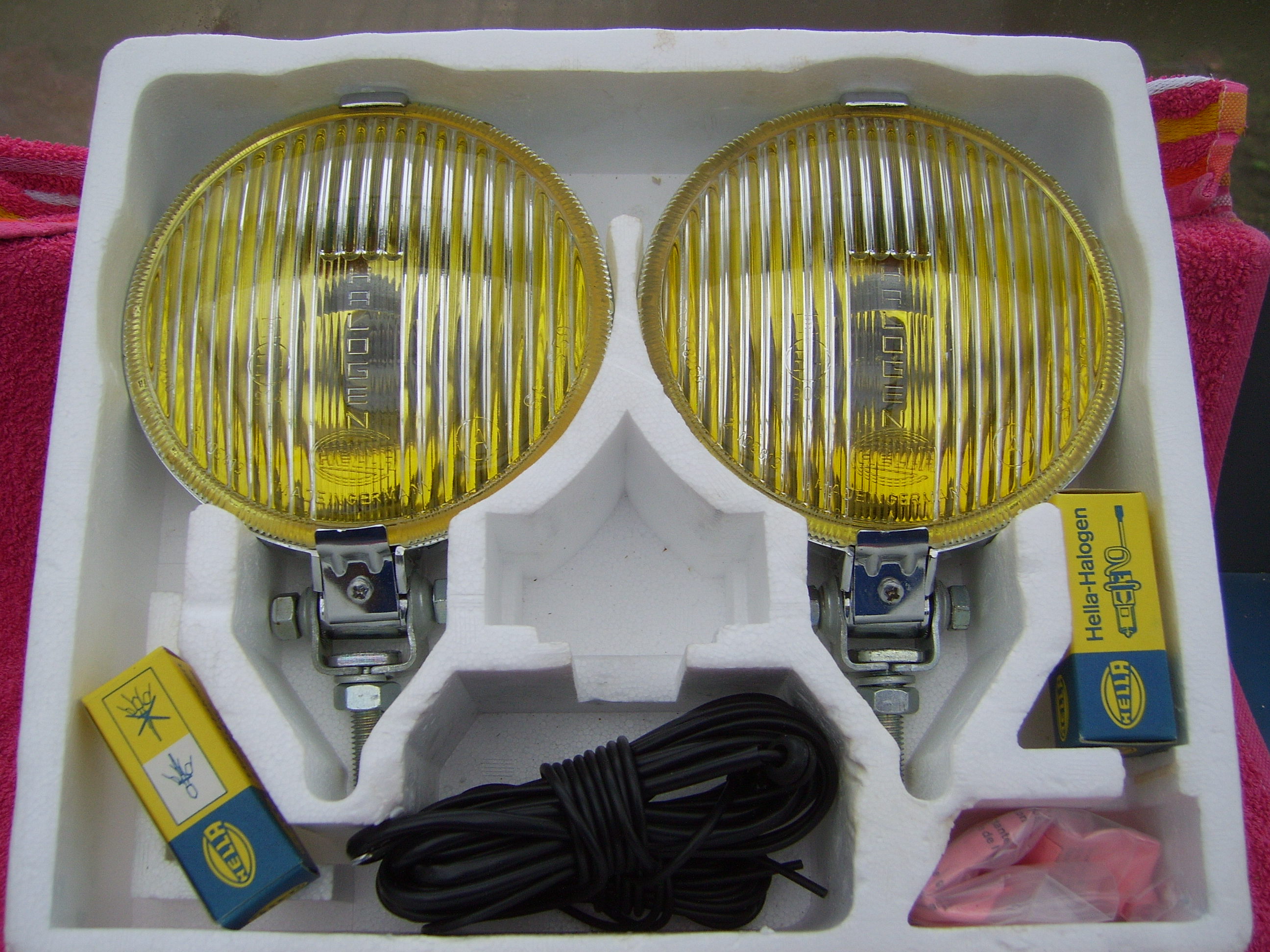 FS: Another set NOS Hella Yellow Fog Lights |﻿ Miscellaneous
