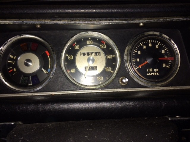 ALPINA rev counters |﻿ BMW 2002 and other '02