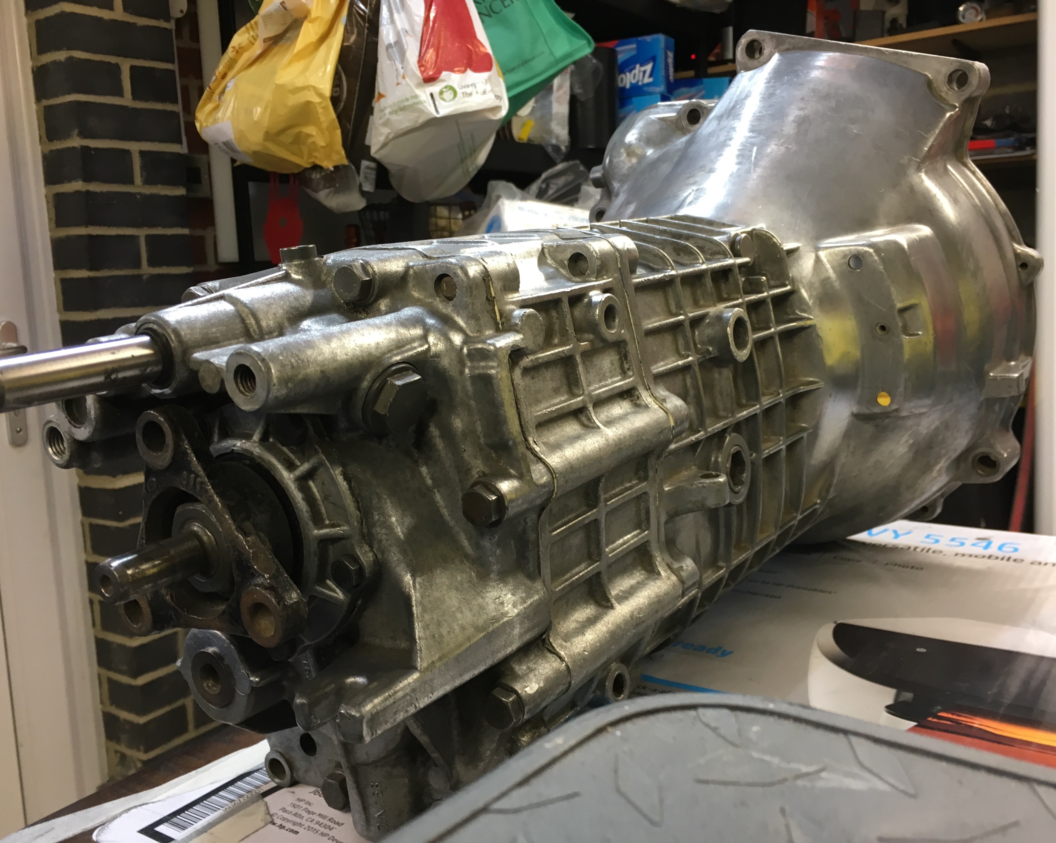 Getrag 245 M20 Rebuilt Dogleg Gearbox - can be adapted to fit M10 ...