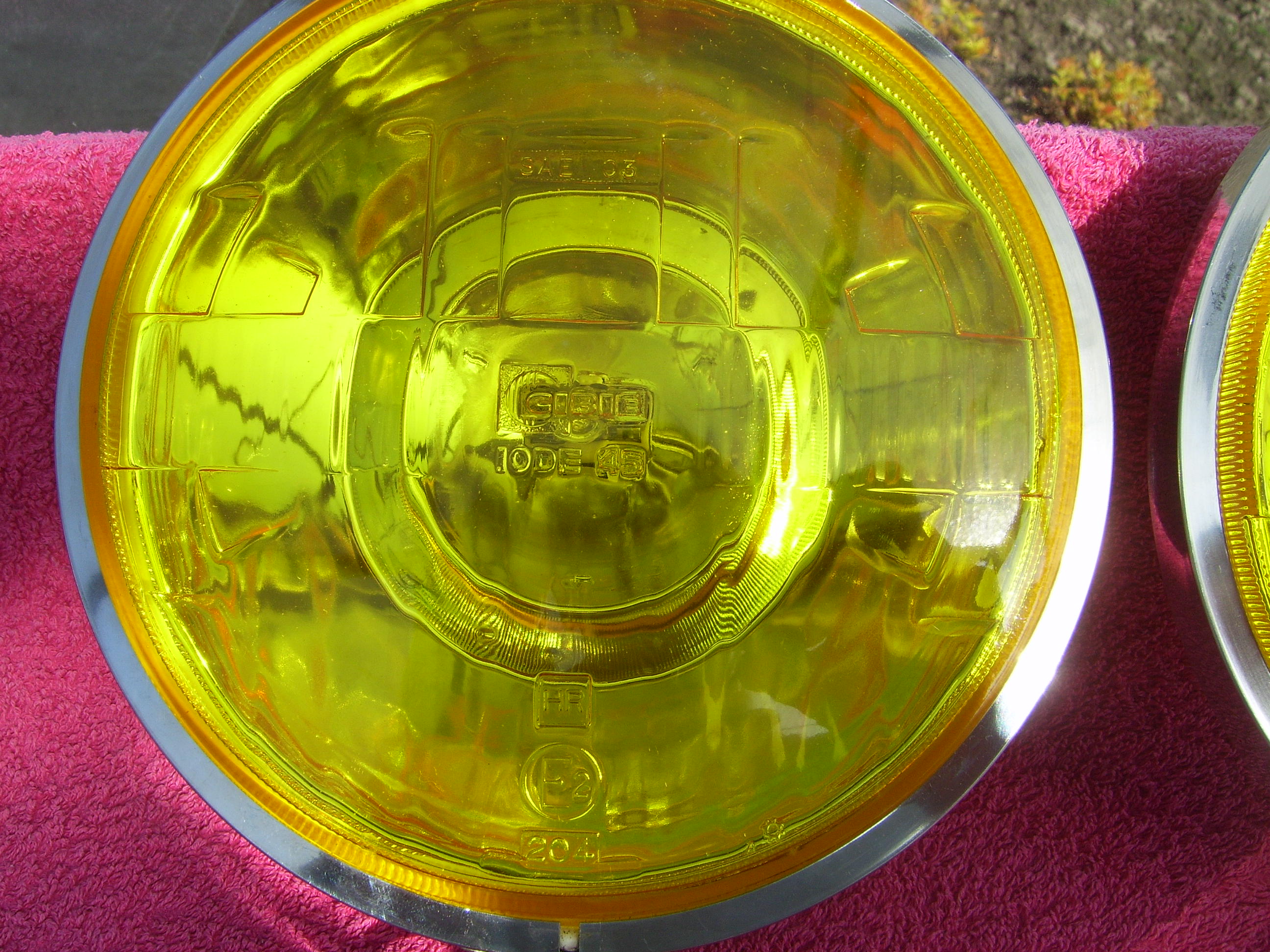 FS: Cibie 45 Iode Yellow Driving Lights + Covers - Miscellaneous - 2002FAQ