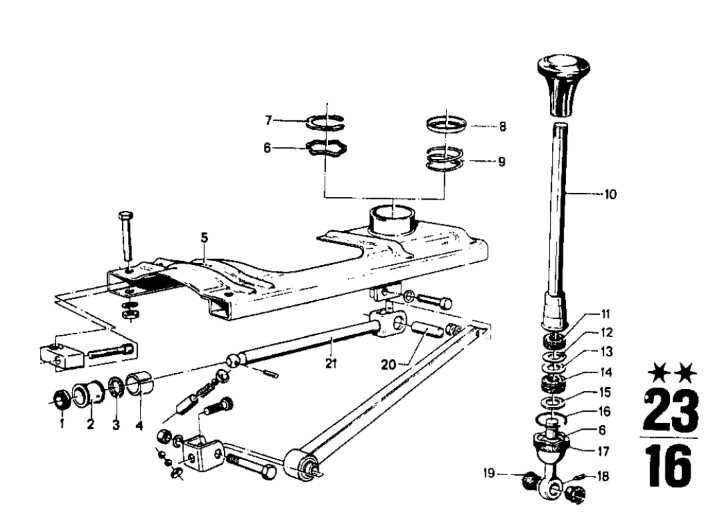 Shifter Rebuild Compression Spring |﻿ BMW 2002 and other '02