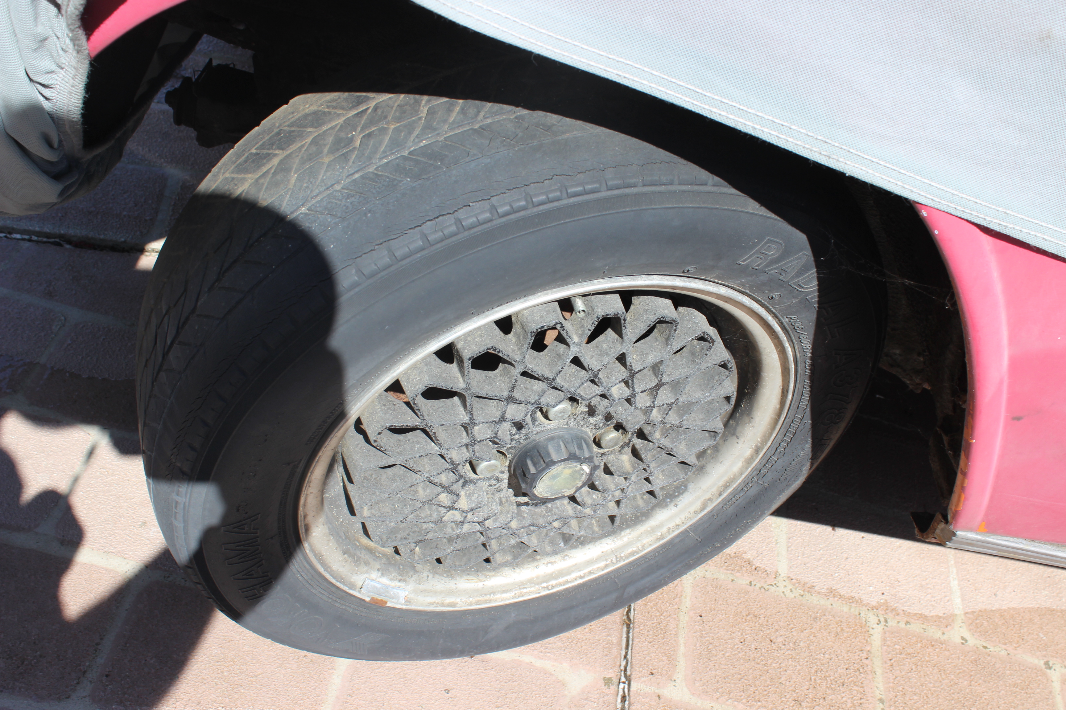 vintage1985 riken FS 6jjX14 114.3 4 1/2 BOLT PATTERN rare wheels with 3 ...