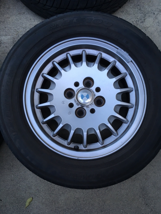 BMW bottle cap wheels 6Jx14 ET:35 + tires |﻿ Miscellaneous