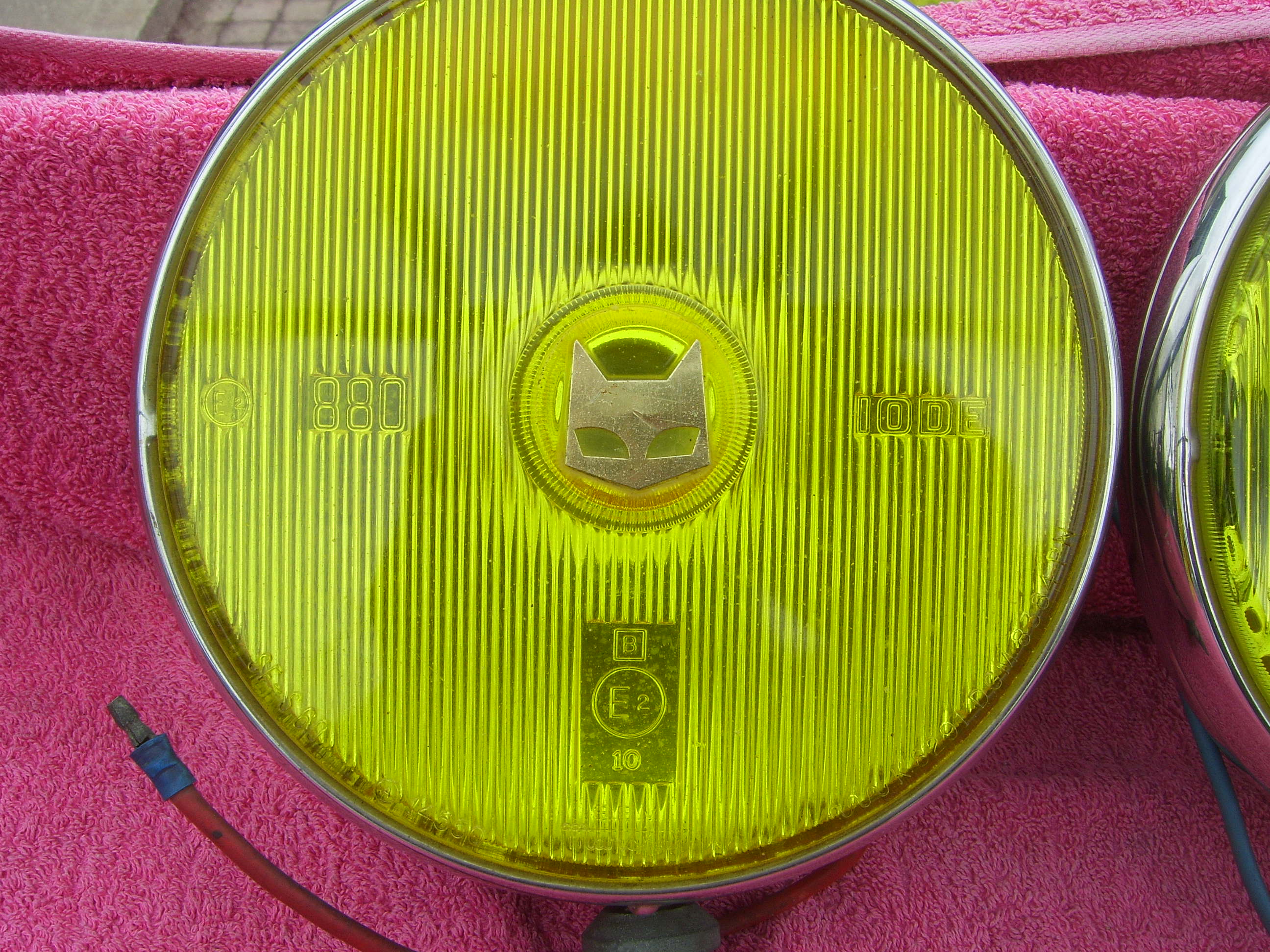 FS: Marchal 880 Yellow Fog Lights + Original Soft Covers |﻿ Miscellaneous