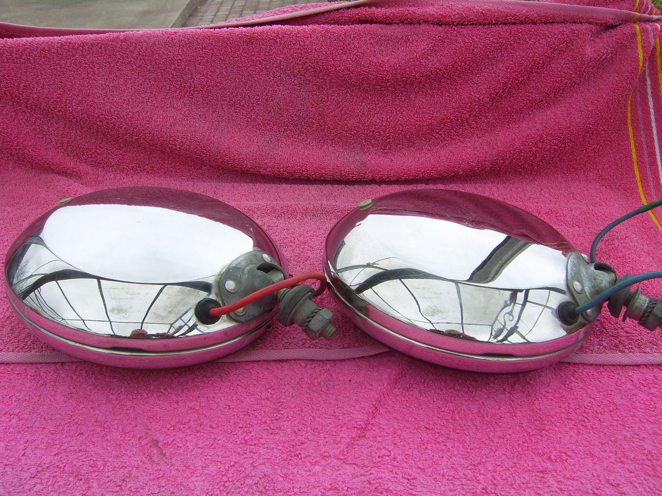 FS: Marchal 880 Yellow Fog Lights + Original Soft Covers |﻿ Miscellaneous