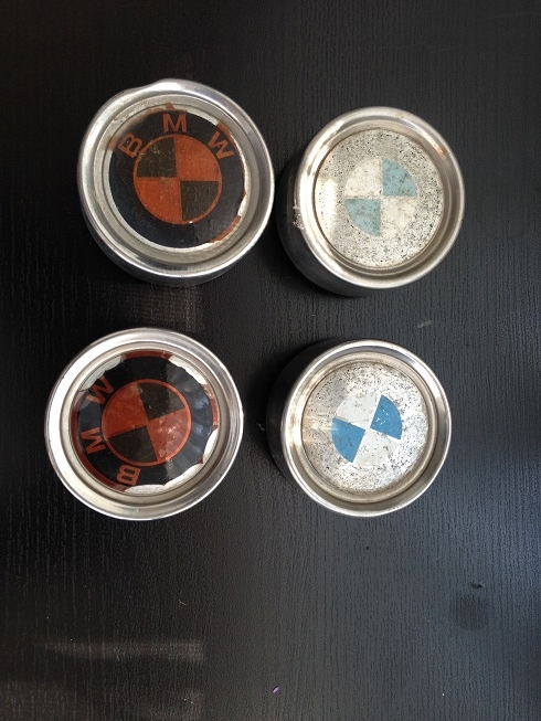 1974-1976 Steel wheel center caps set of 4 Also fits e21 & E30 wheels ...