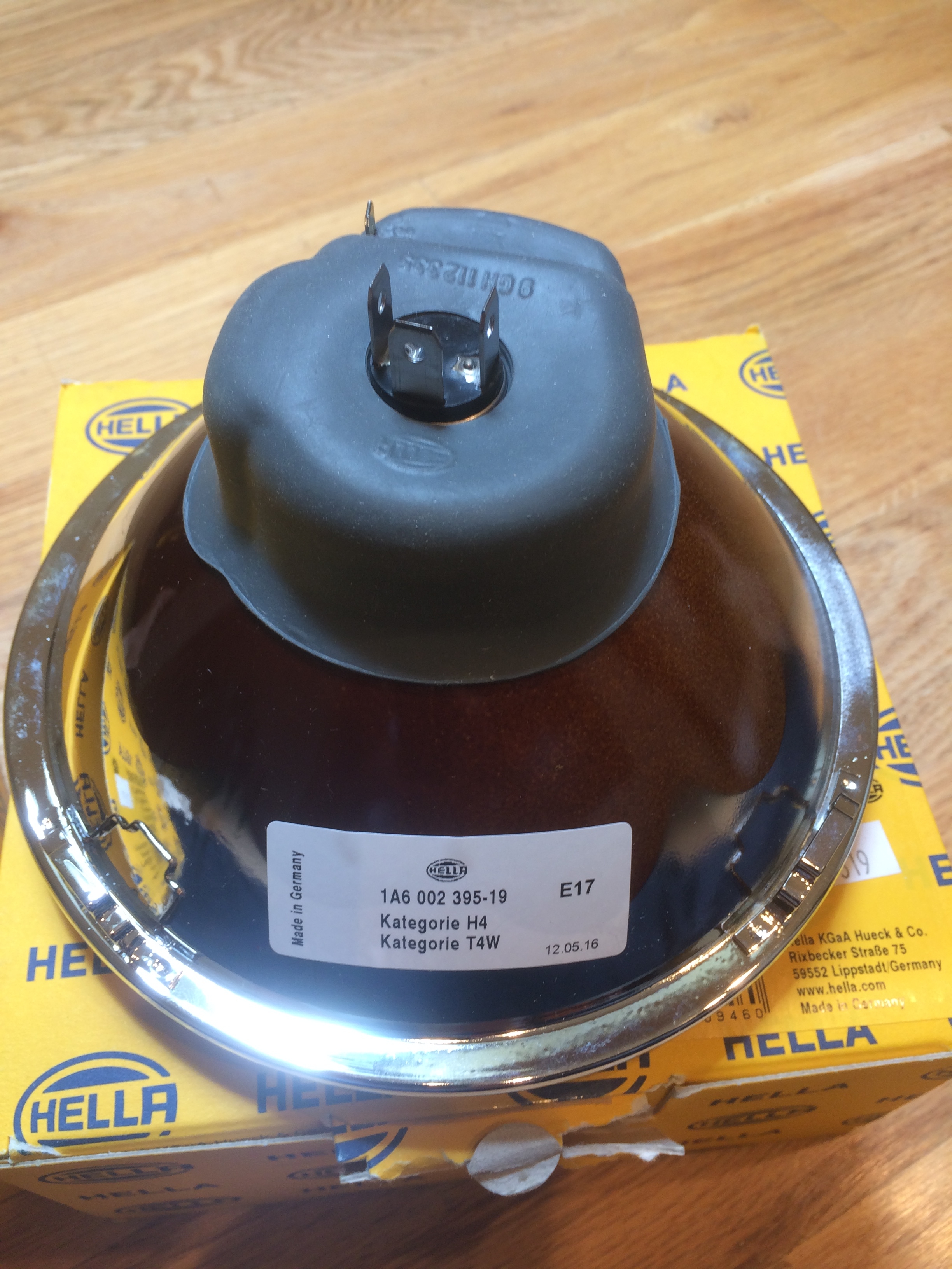 Hella Super H4 7" High/Low Beam Euro Headlights - New |﻿ Miscellaneous