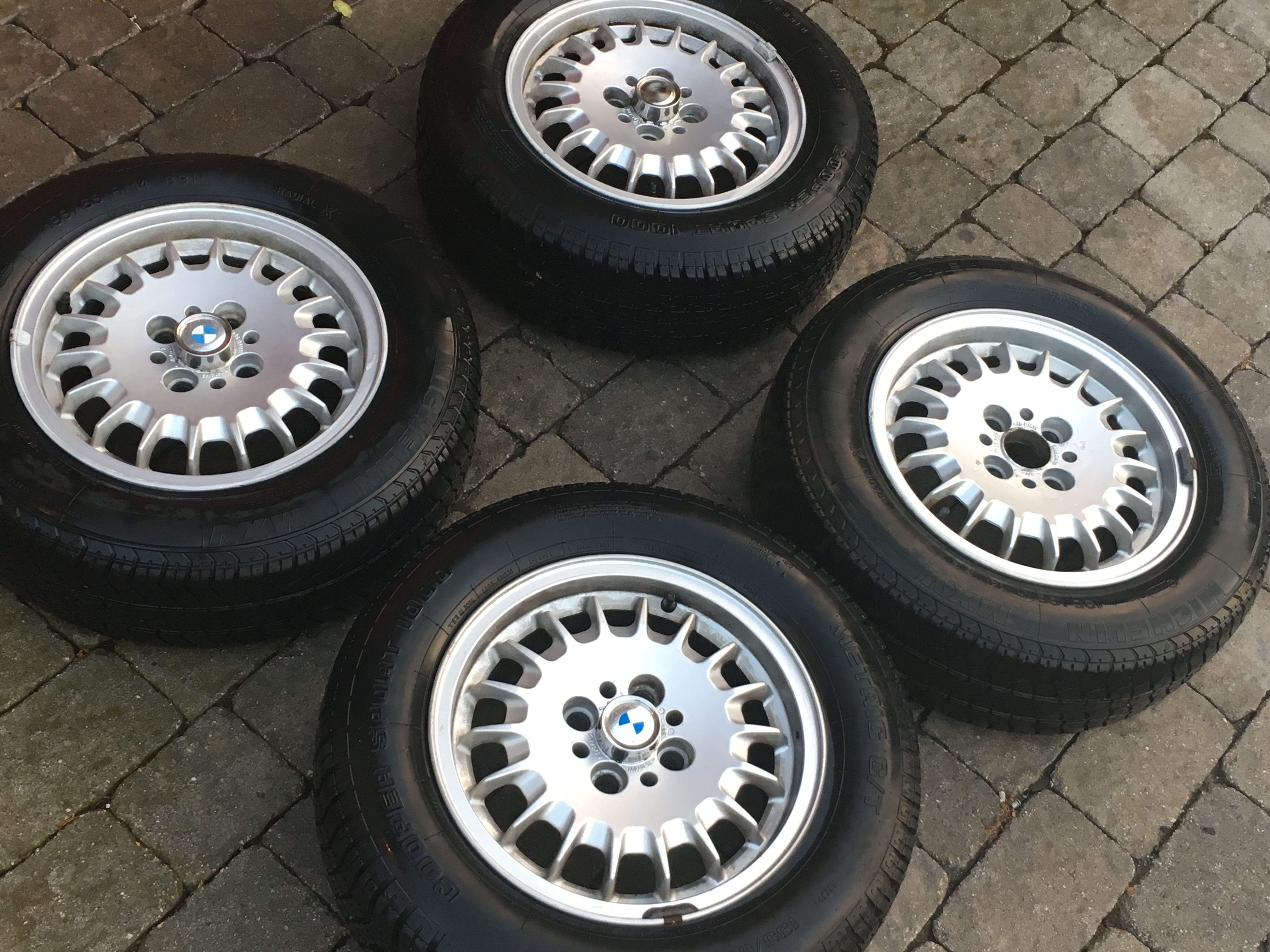 BMW 14" Bottle Cap Wheels - $185 |﻿ Miscellaneous