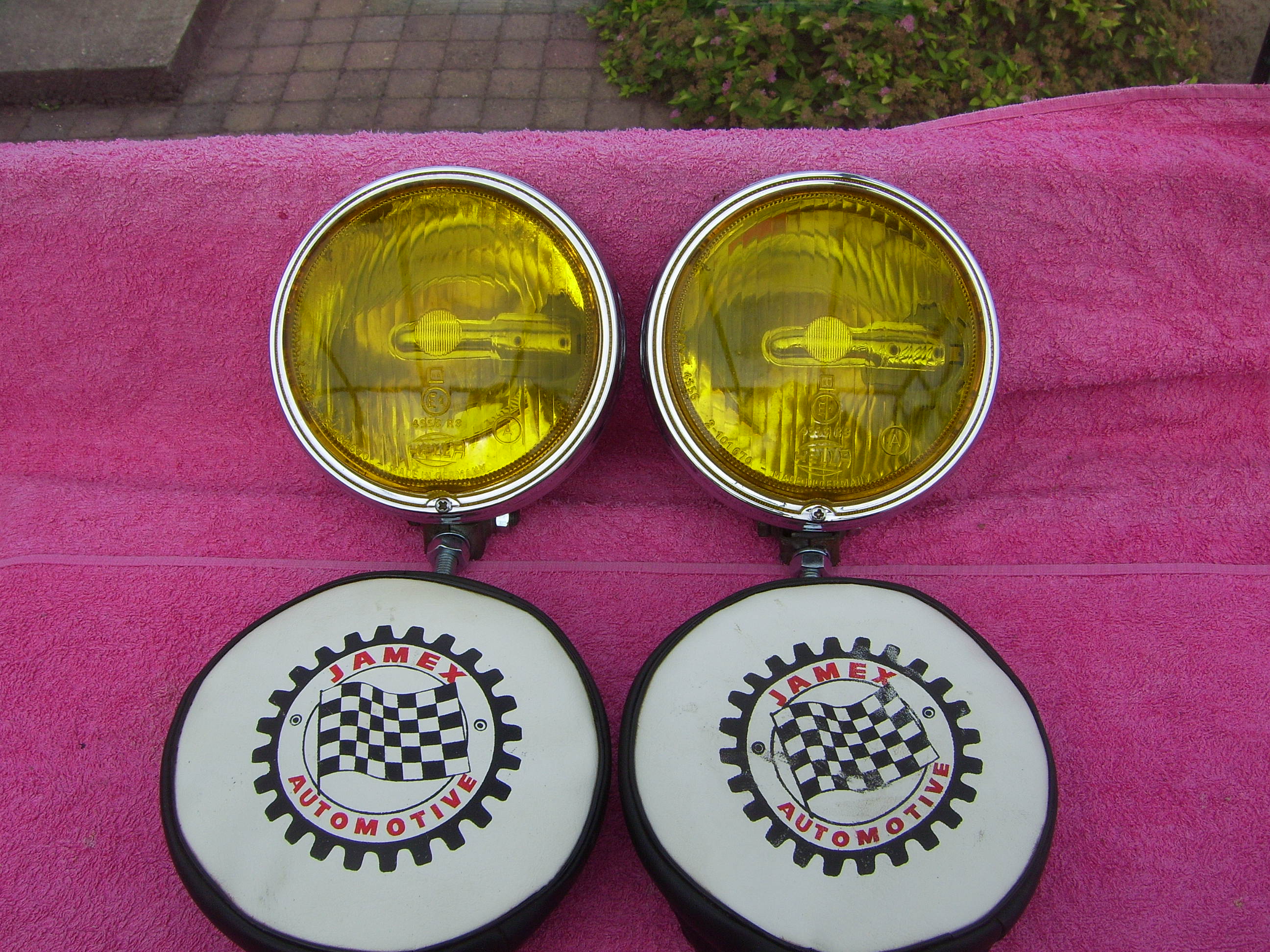 FS: Hella 142 Yellow Driving Lights + Covers SOLD |﻿ Miscellaneous