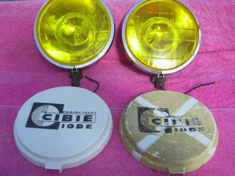 FS: Cibie 45 Iode Yellow Driving Lights + Covers |﻿ Miscellaneous