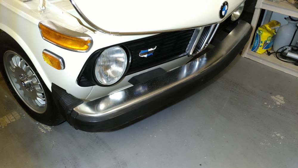 Are these US bumpers, why no front overhang? |﻿ BMW 2002 and other '02