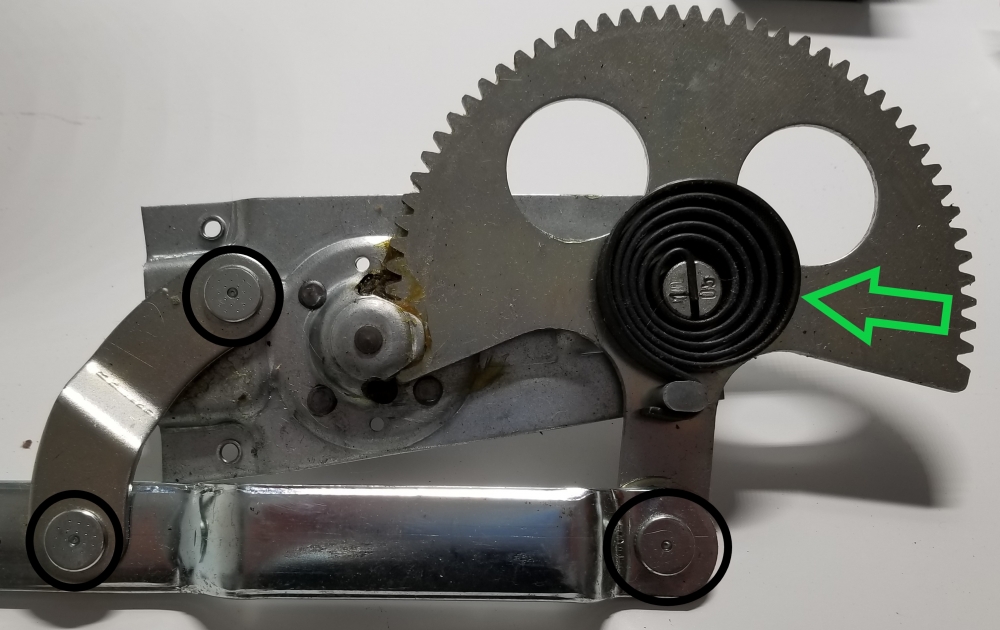 Window Regulator Spring Tension |﻿ BMW 2002 and other '02