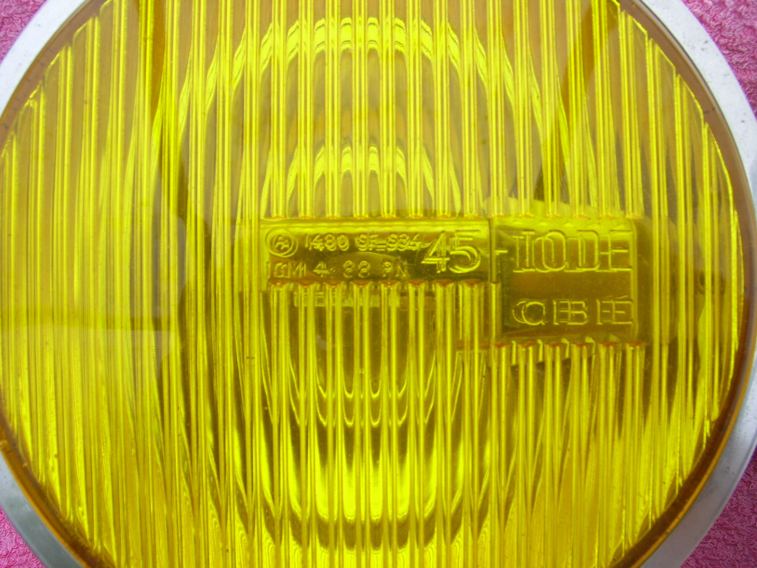 FS: Cibie 45 Iode Yellow Fog Lights + Covers |﻿ Miscellaneous