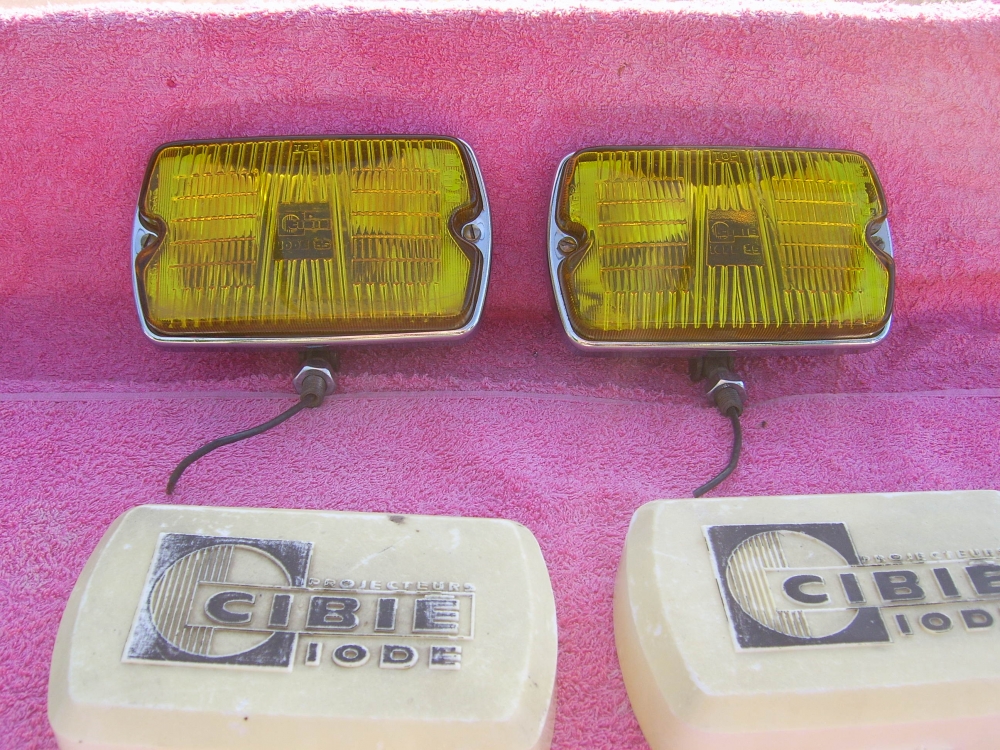 FS Cibie 35 Yellow Fog Lights + Covers |﻿ Miscellaneous