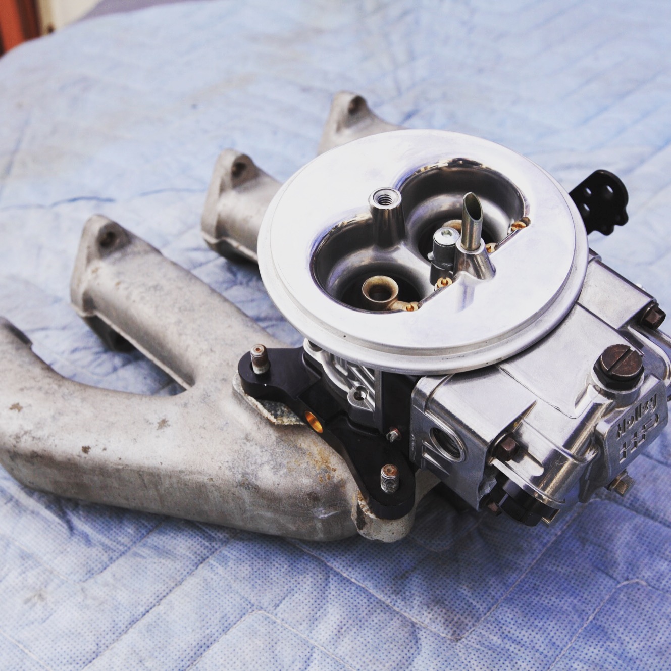 2x38 Downdraft Holley Carb (experimental) |﻿ BMW 2002 and other '02